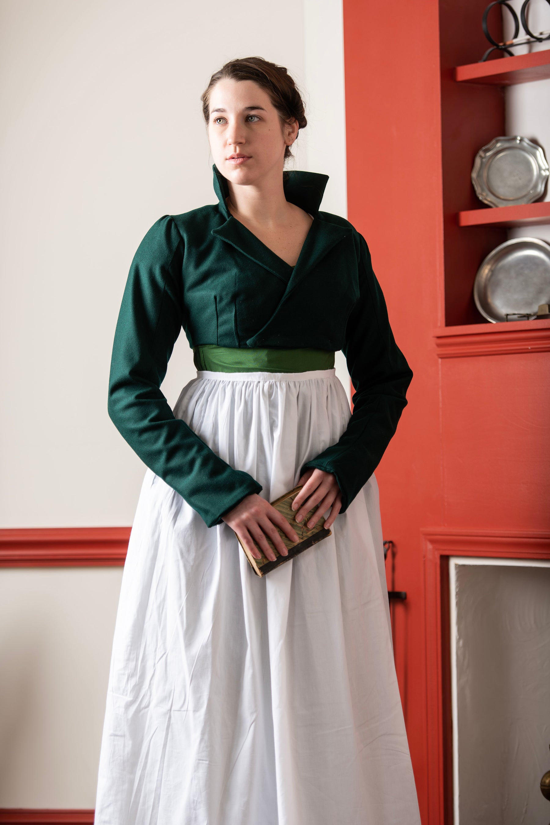 Cotton Apron | Regency - Samson Historical